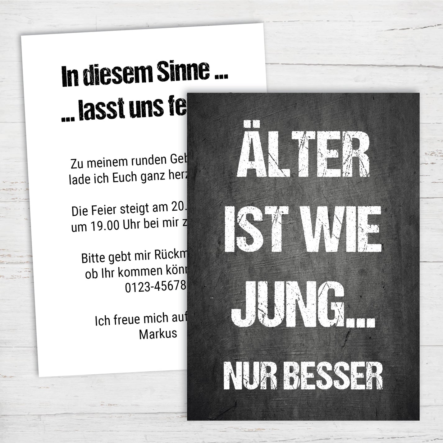 Originelle Einladung Zum Geburtstag